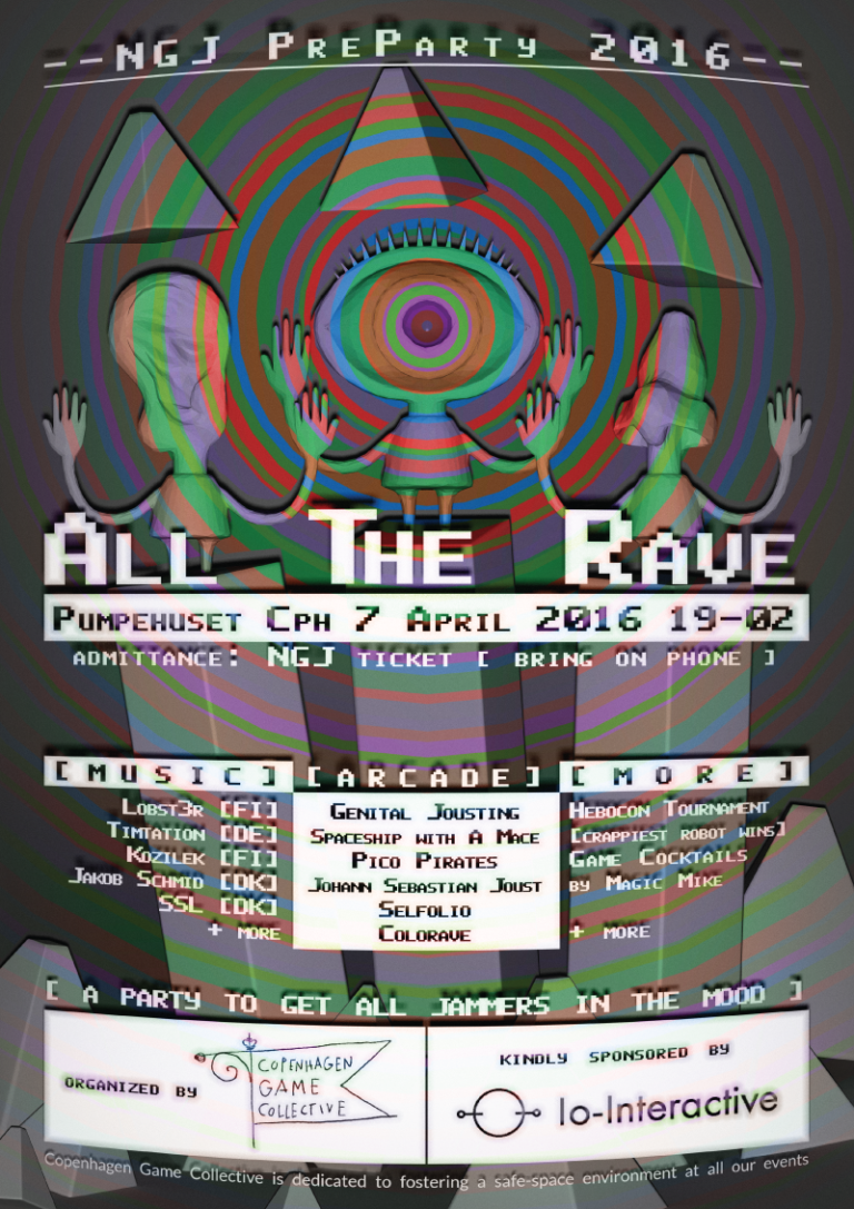 ALL THE RAVE: Nordic Game Jam 2016 Pre-Party - Copenhagen Game ...